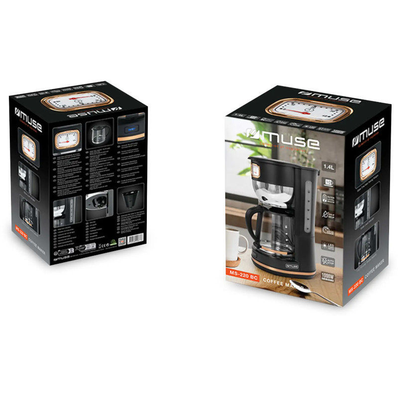 MUSE aparat za kavu MS-220 BC | ALLES Webshop | uvijek uz vas